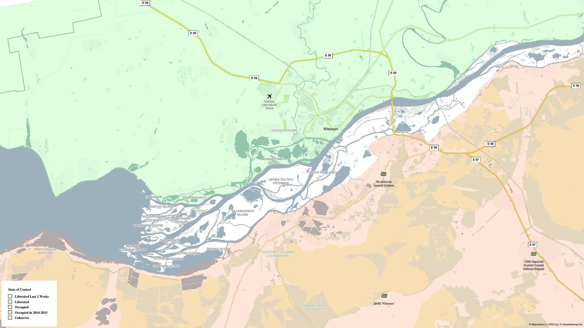 Visualize the Ukraine War: Explore the new live data layer - Mapcreator