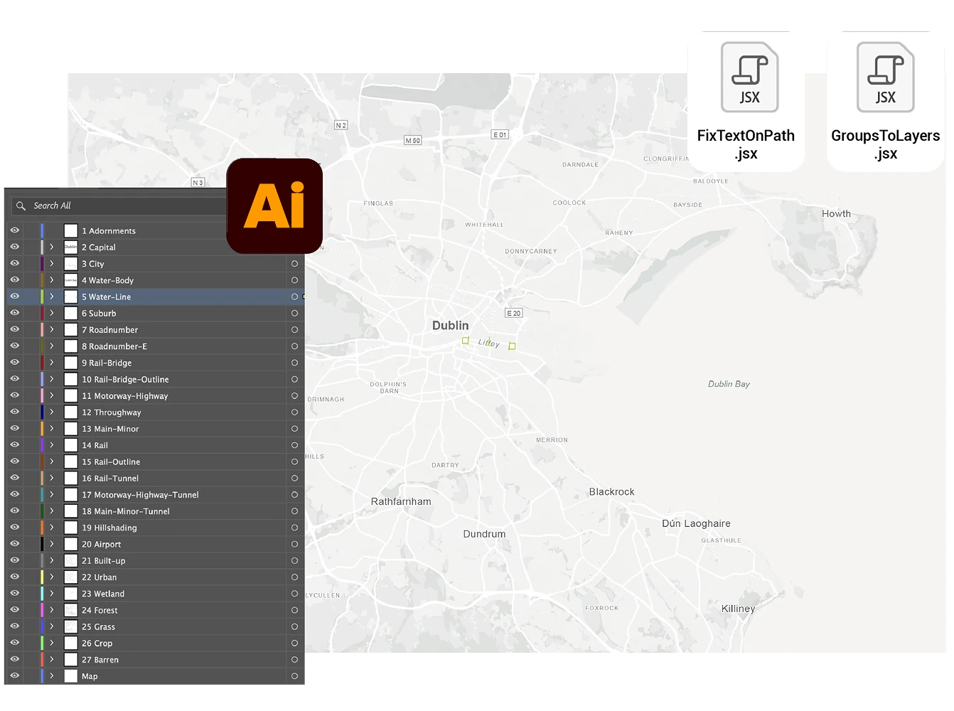 Mapas vectoriales - Mapcreator